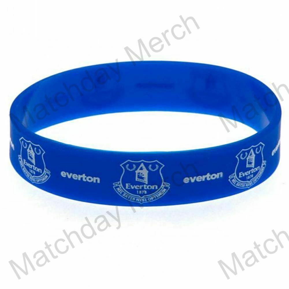Everton F.c. Silicone Wristband Christmas Gift Xmas for Him Kid Her for ...